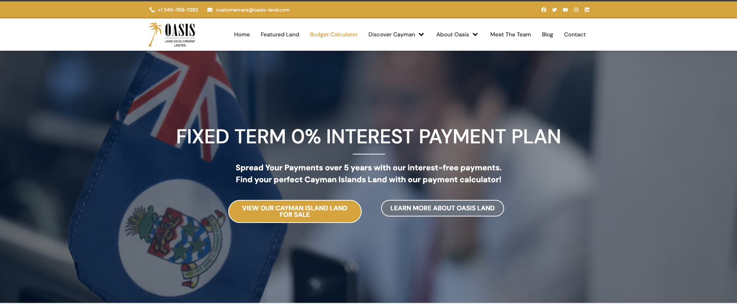 Exploring New Features on Oasis Land Development Website | Oasis Land ...